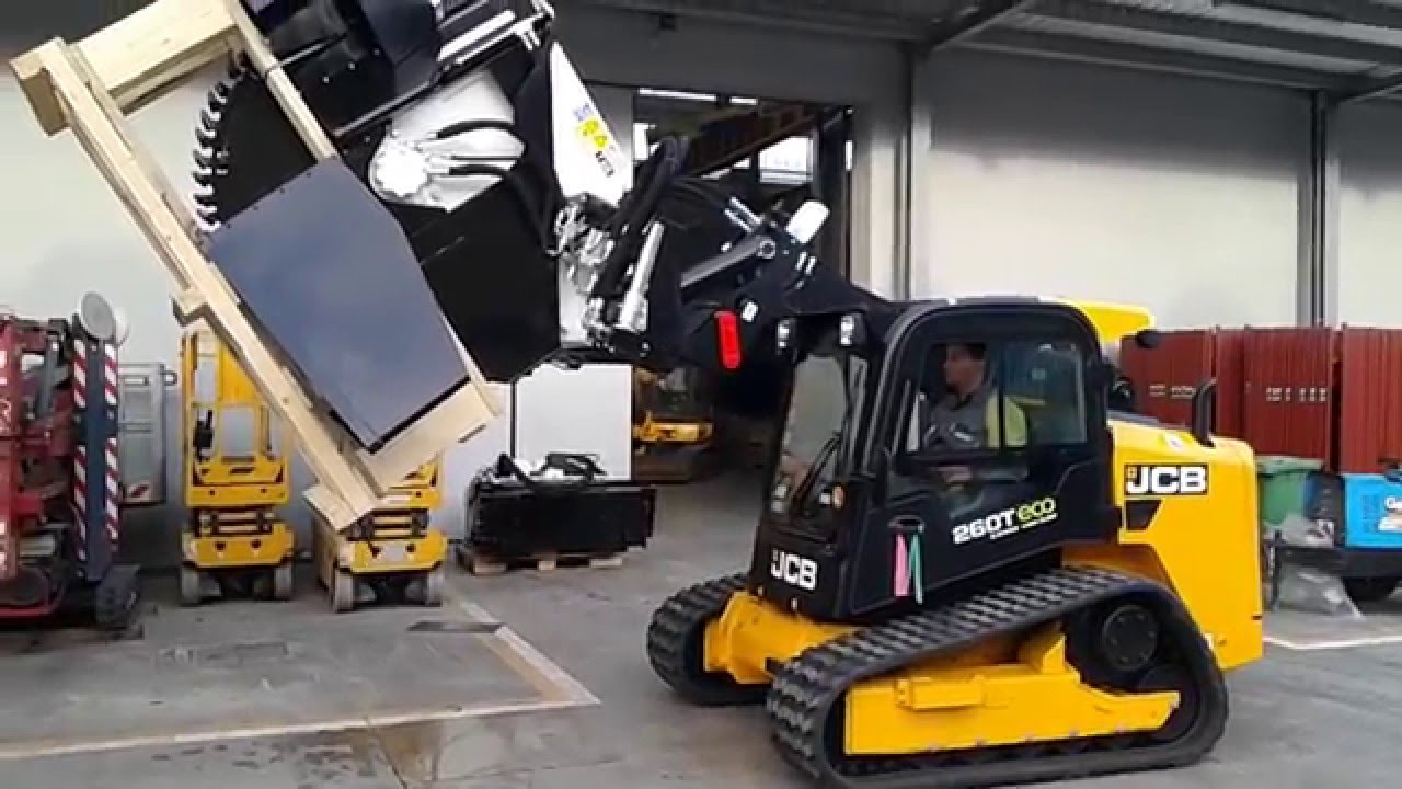 MINI PALA JCB ROBOT T 260 HF - www.edimac.it - YouTube