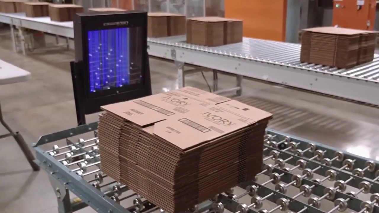 Georgia Pacific How Corrugated Boxes Are Made - YouTube