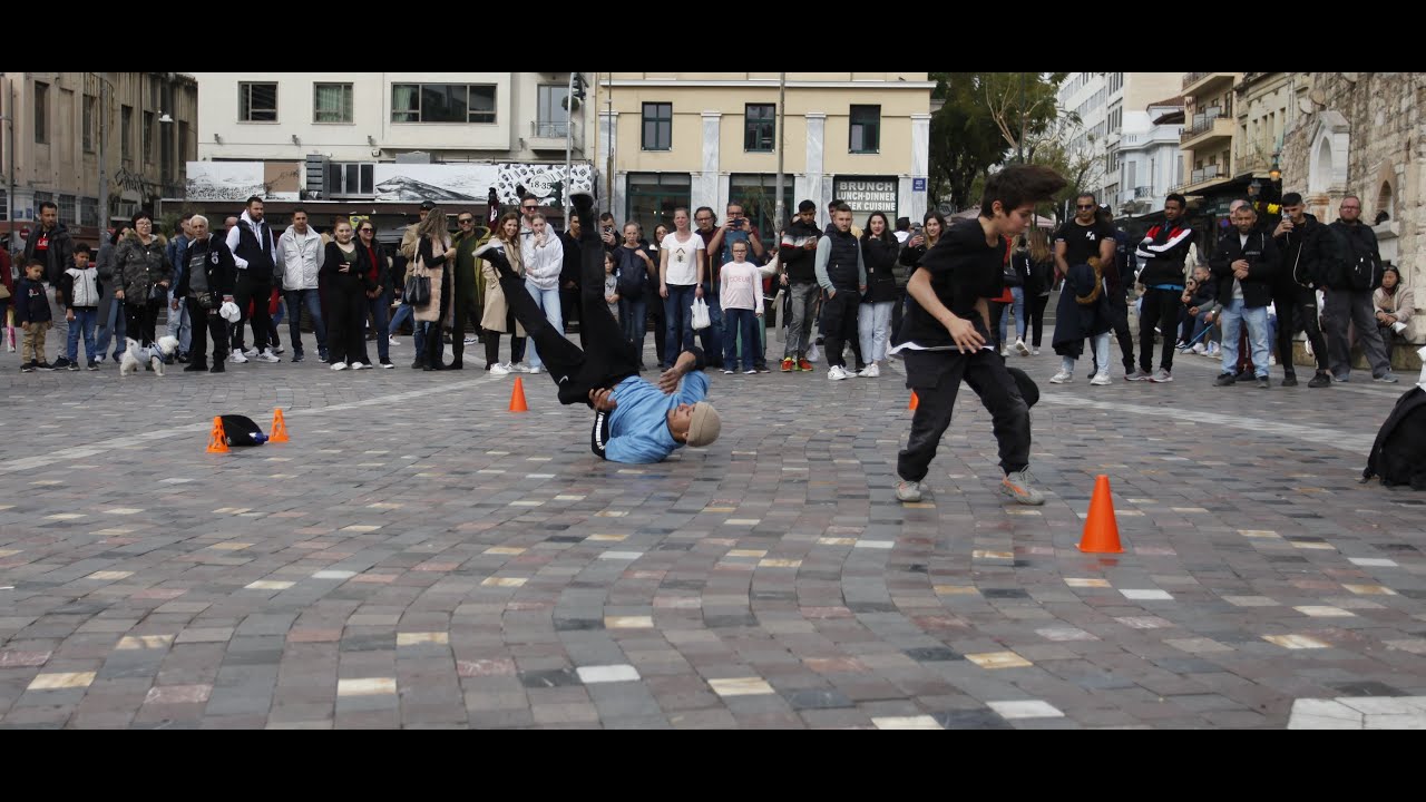 Χορευτικά Ακροβατικά δρόμου - YouTube