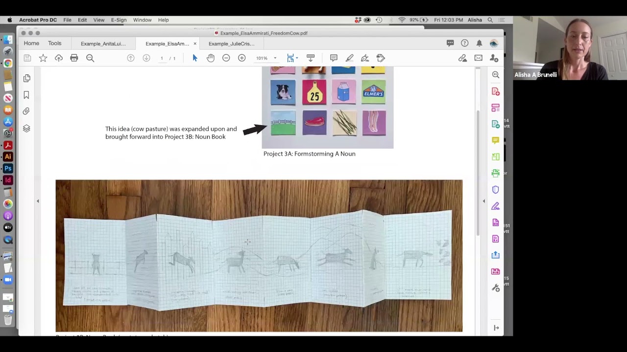 Foundational 2D Graphic Design projects with Alisha Brunelli