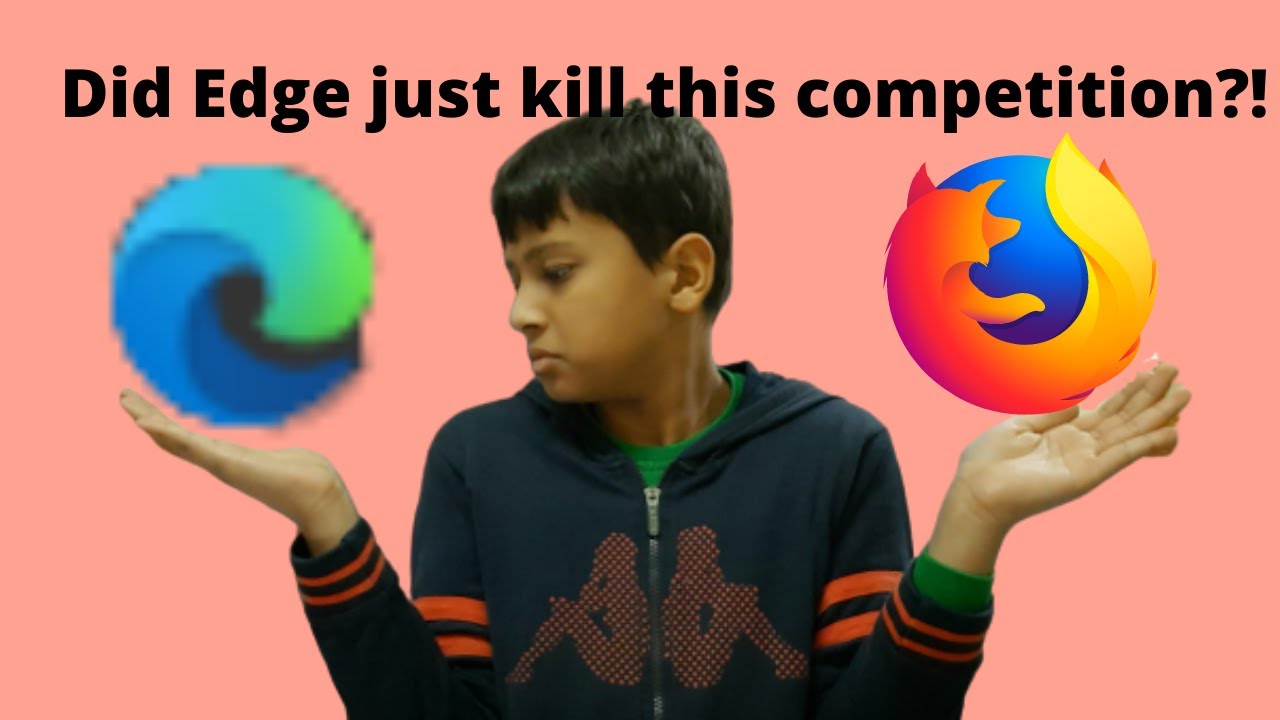 Microsoft Edge vs. Firefox | DID EDGE JUST KILL THIS COMPETITION ...