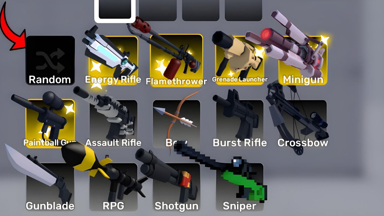 Roblox Rivals BUT with RANDOM Weapons ONLY... - YouTube