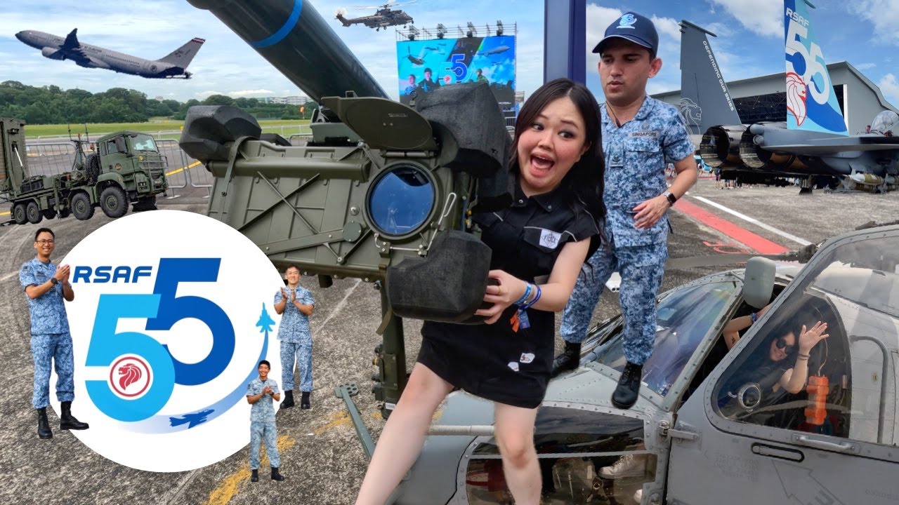 RSAF 55 Open House 2023: I Almost Dropped the Weapon!!! | Capabilities ...
