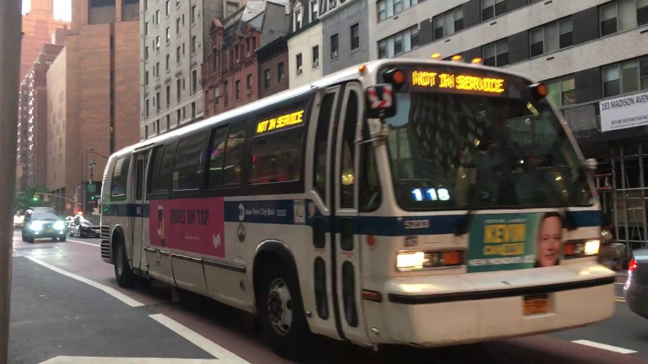 MTA New York City Bus 1999 NovaBUS T80206 "RTS-06" 5233 Not In Service ...