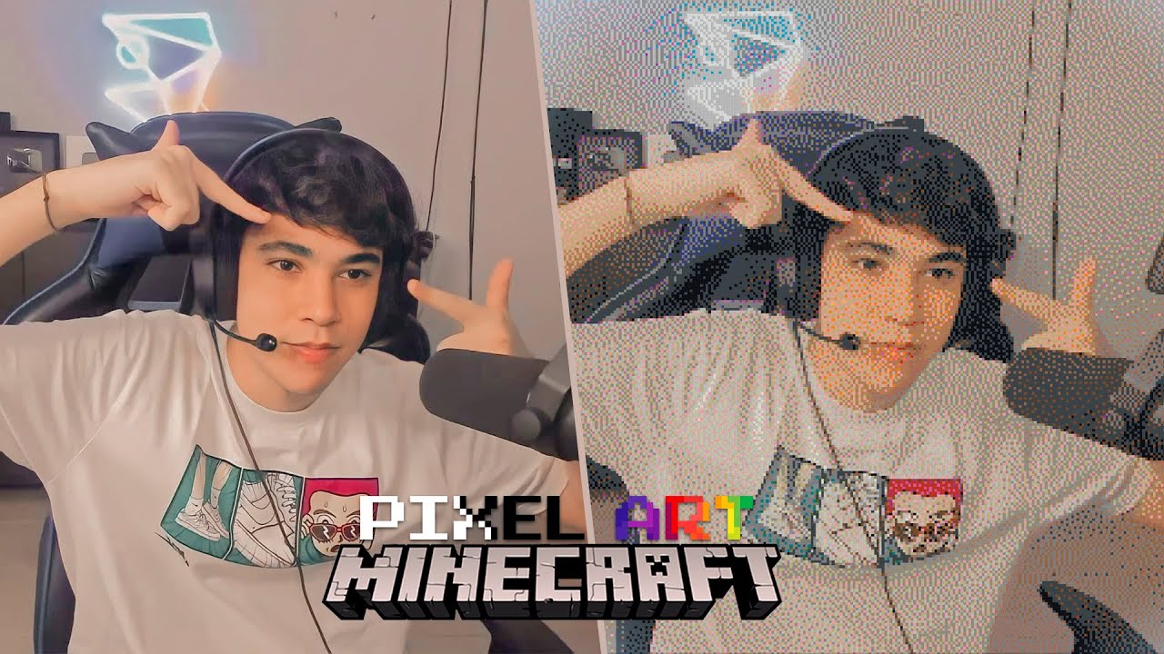 Dibujando a Spreen en Minecraft | Pixel Art - YouTube