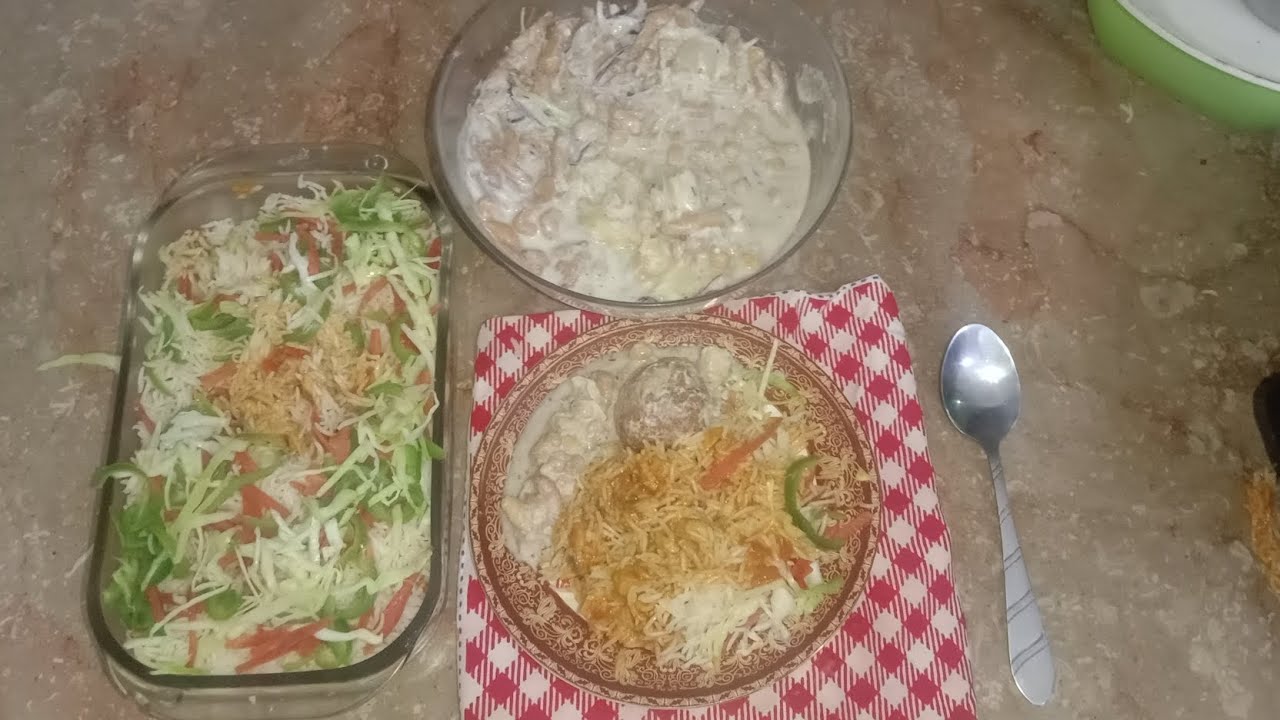 Spicy smoky rice by One click || smoked chicken with rice platter ...