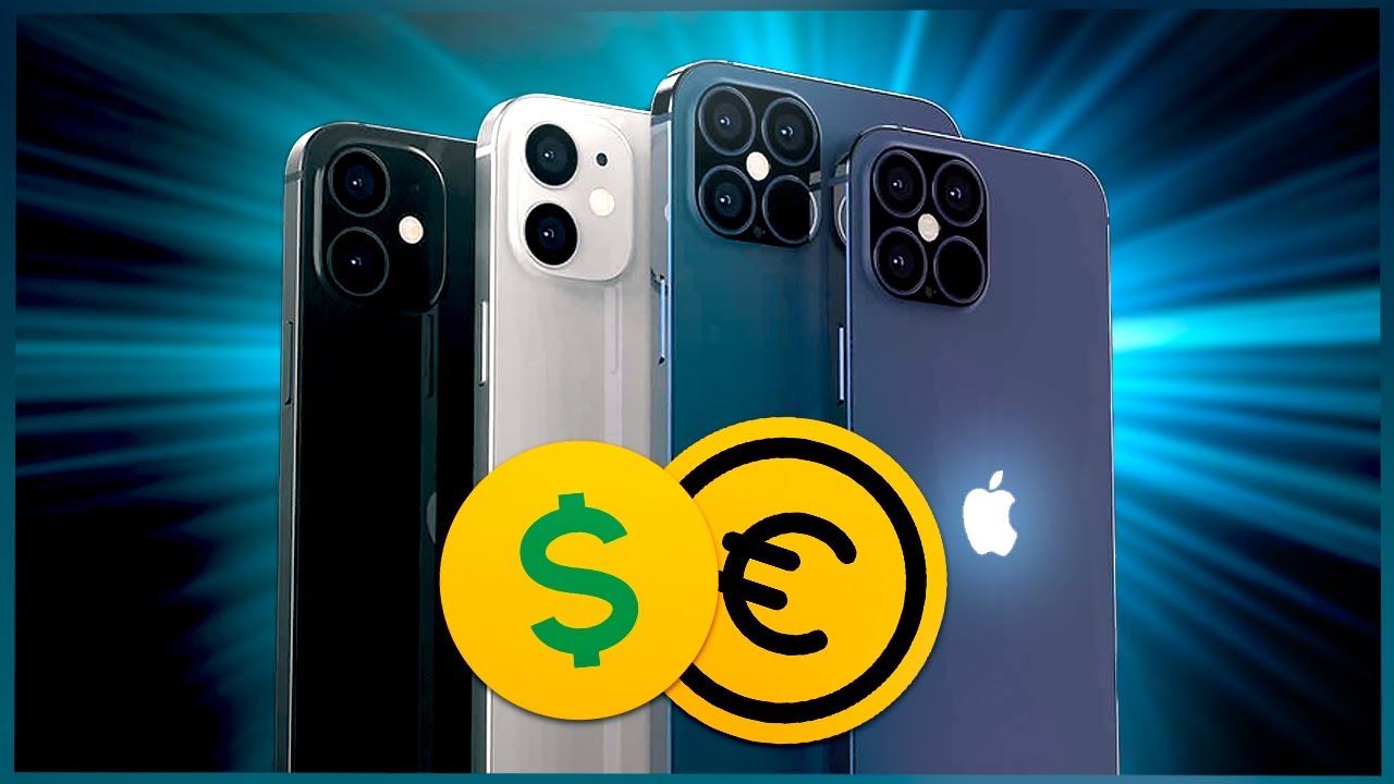 Los 4 NUEVOS IPHONE 12 y sus PRECIOS!!! - YouTube