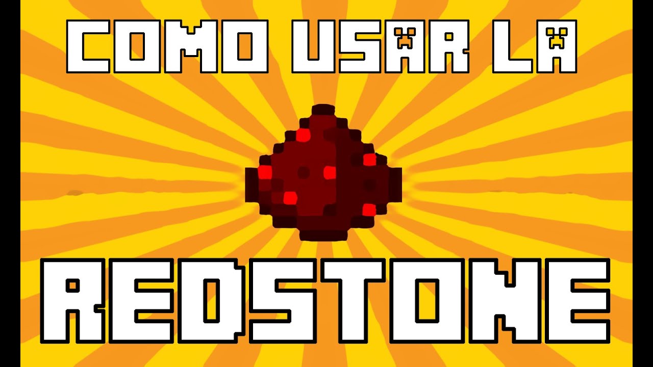Como usar la redstone en Minecraft - YouTube