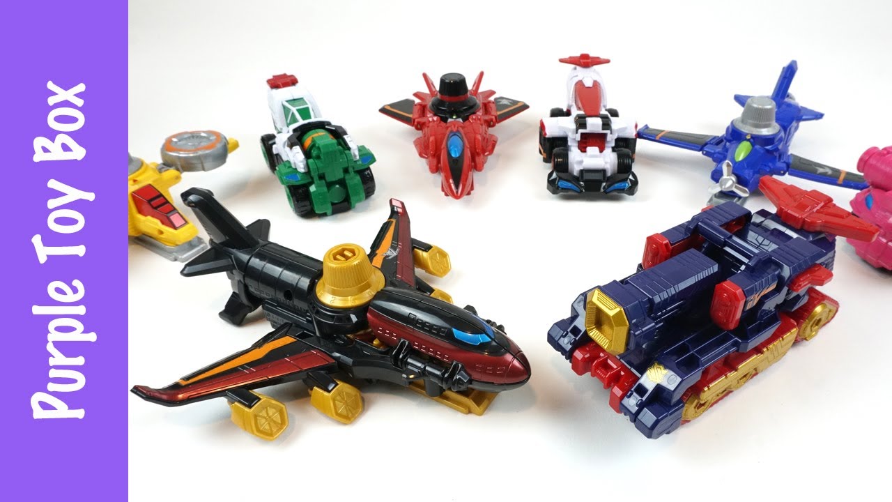 Power Ranger Airplane Car Combination Robot 파워레인저 루팡포스 패트롤포스 빅토리 스트라이커 ...