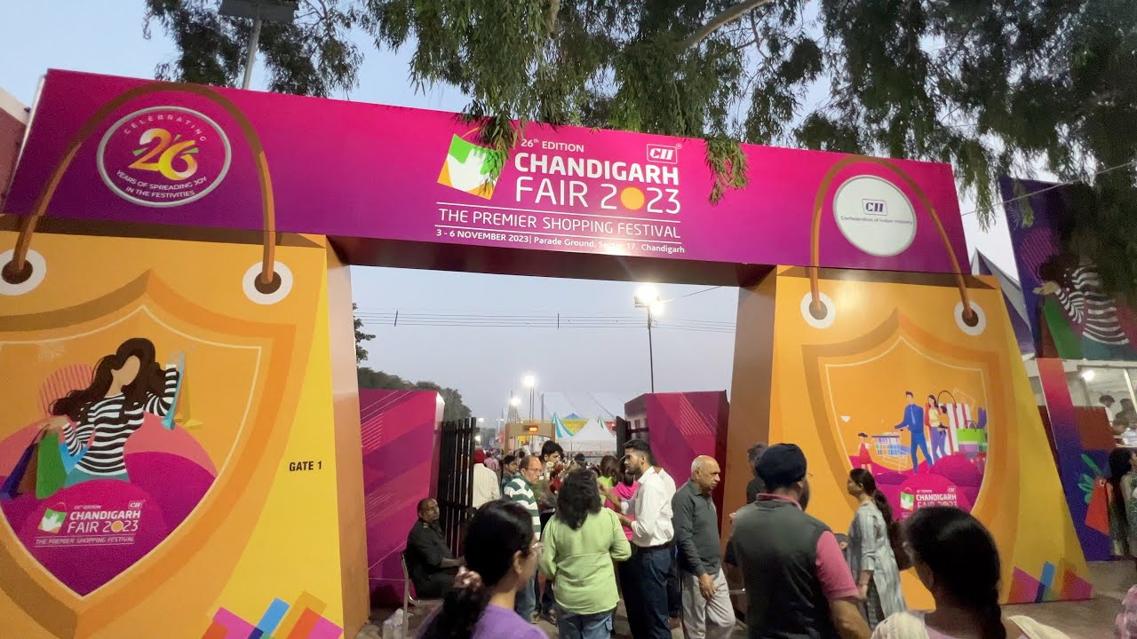 Largest SHOPPING 🛍️ Fair of INDIA at Chandigarh | Walking Tour ...