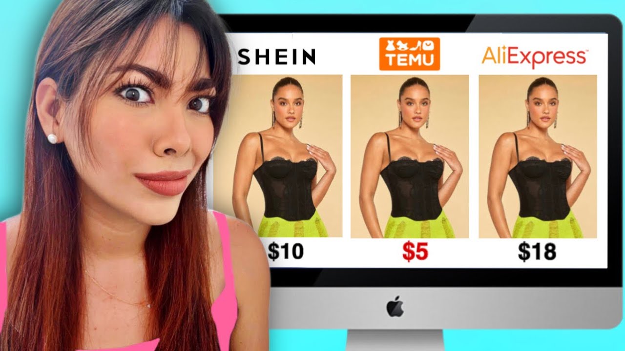 Compré en TEMU, SHEIN y ALIEXPRESS para descubrir si venden LO MISMO😱‼️ ...