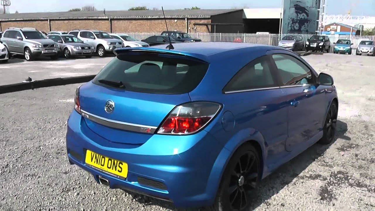 USED VAUXHALL ASTRA VXR BLUE '2.0 P' WESSEX GARAGES PENARTH RD VN10ONS ...