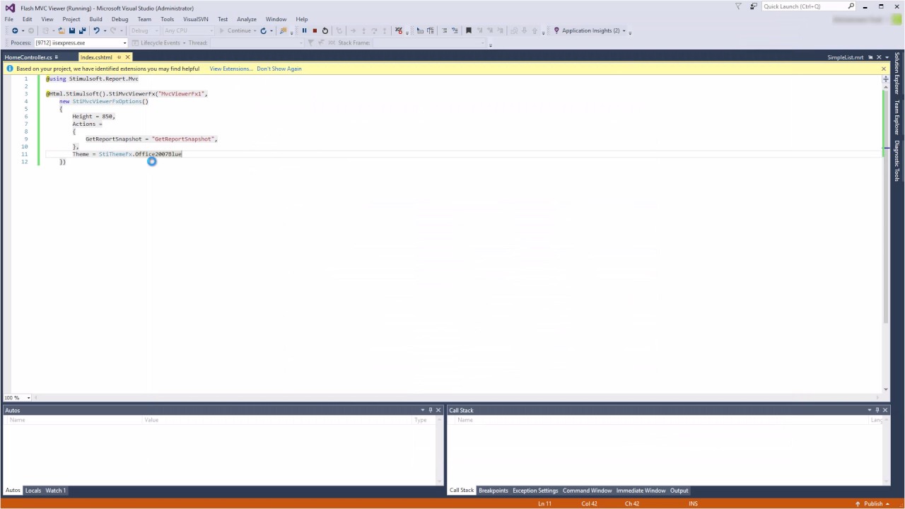 ASP.NET MVC Flash Viewer: Changing the Viewer Theme from Code - [Shot ...