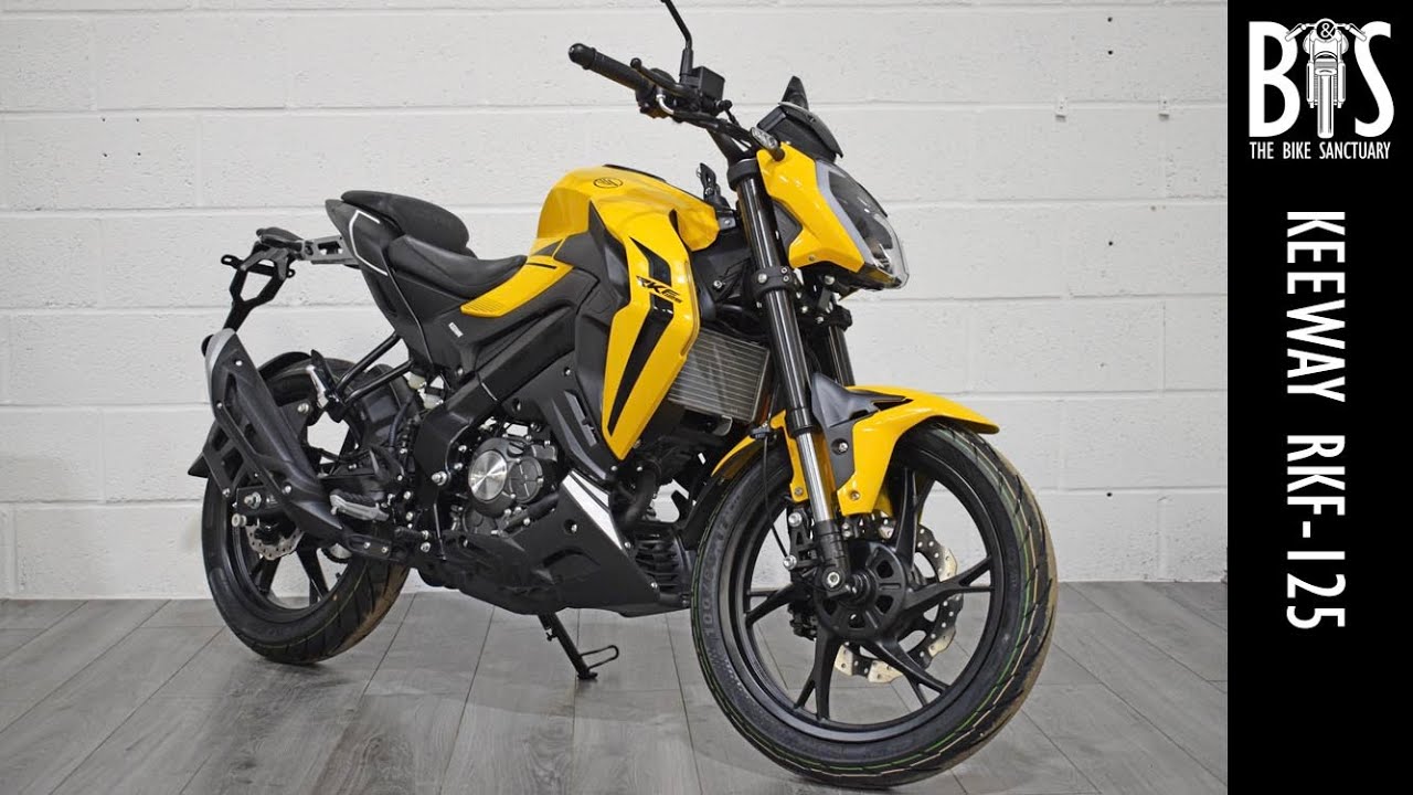 Keeway RKF 125 2023 New Learner Legal 125cc Naked - YouTube
