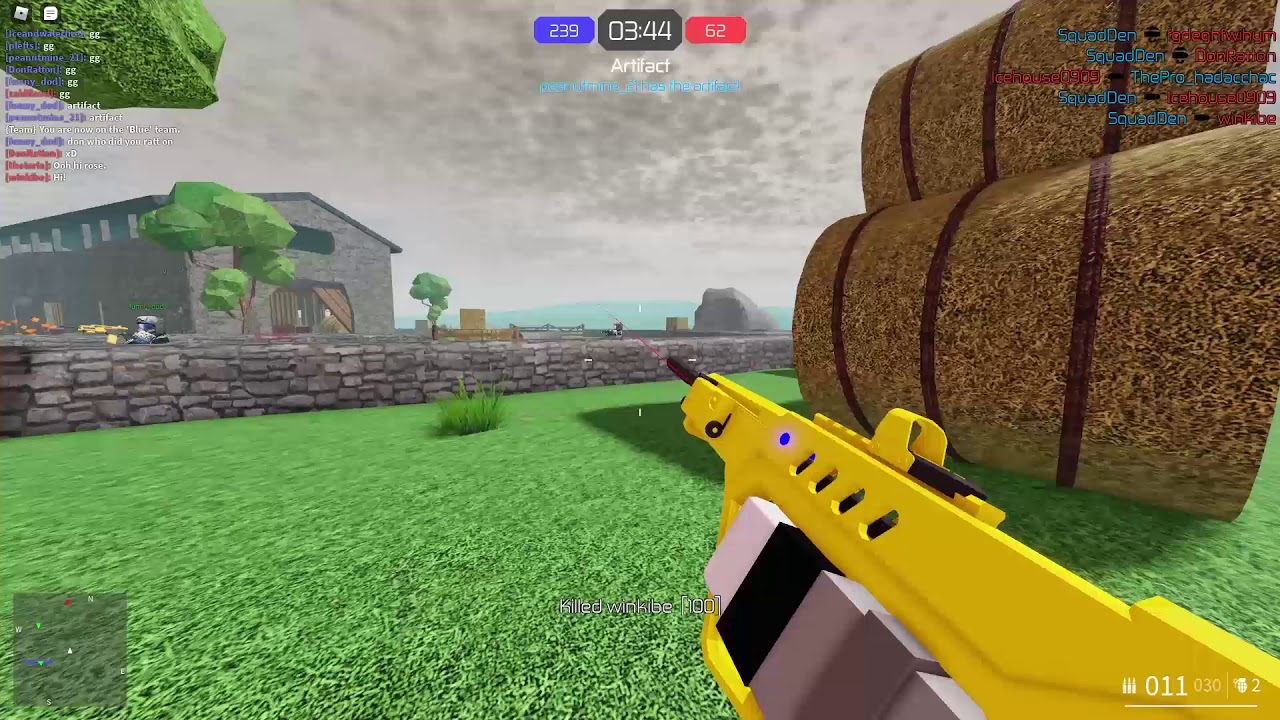 aimbot in energy assault - YouTube