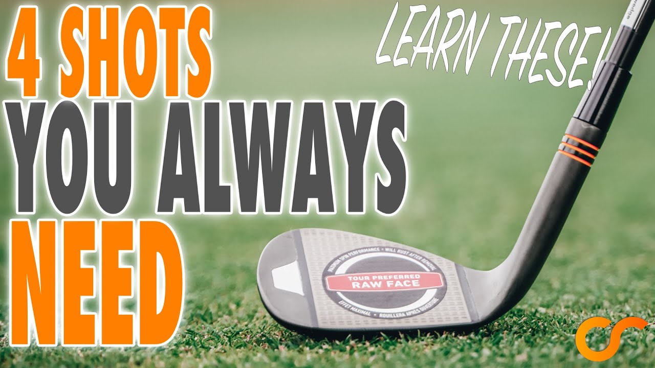 4 Essential Shots You Need To Learn - YouTube