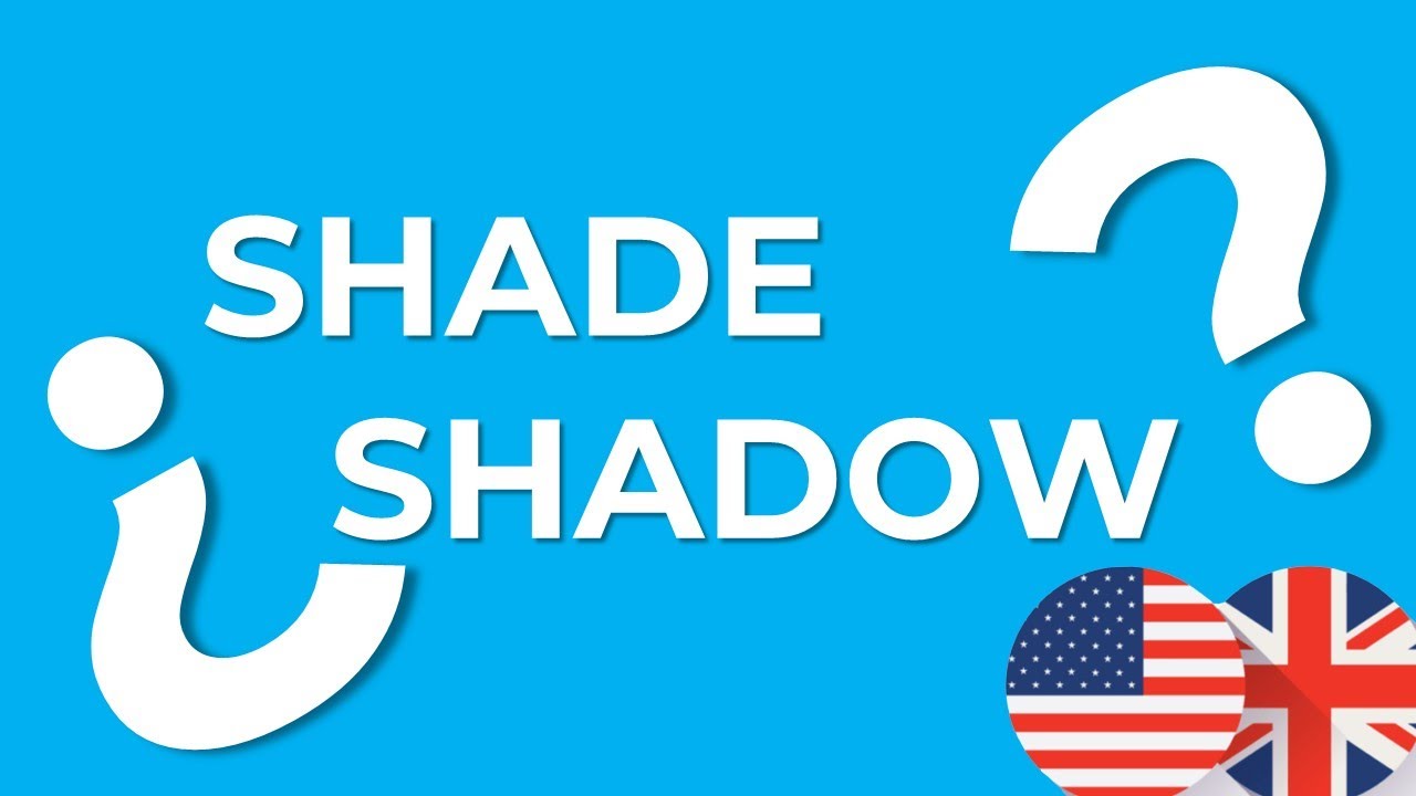 ¿Cuál es la diferencia entre SHADE y SHADOW? - YouTube