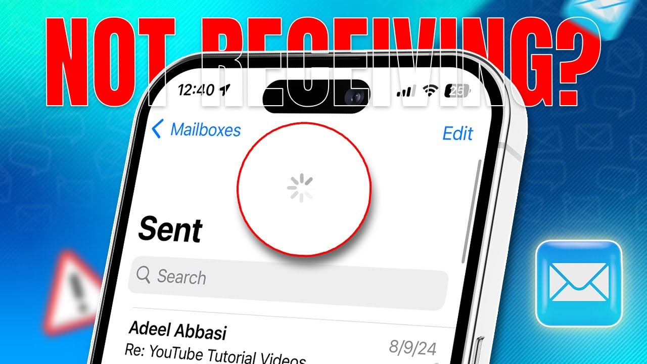 How to Solve Email Not Receiving on iPhone | Fix iPhone Email Issues ...