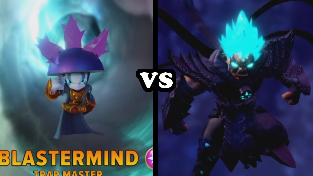 Skylanders Imaginators - Blastermind VS Super Kaos - MIND MAGIC VS MIND ...