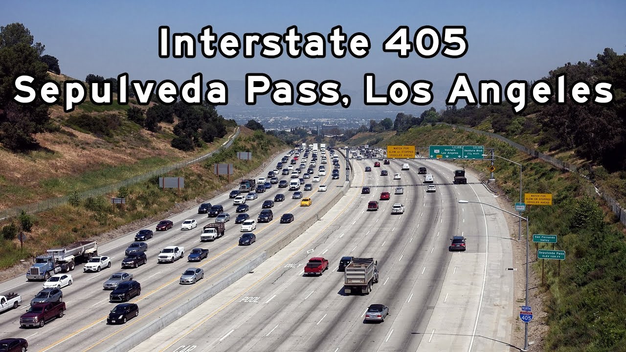 2017/04/16 - Interstate 405 - Sepulveda Pass, Los Angeles, California ...