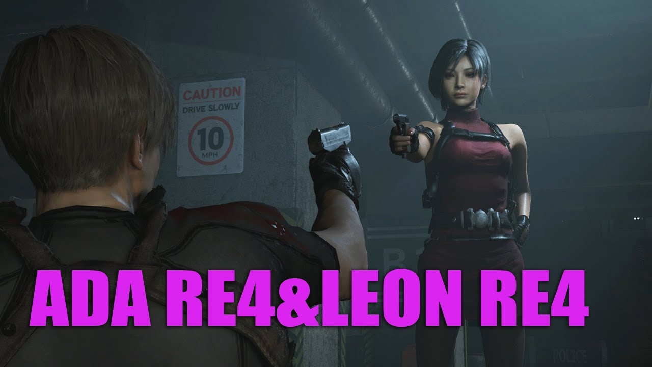 DOWNLOAD LINK- Ada Wong Re4&Leon Re4 -Resident Evil 2 Remake Mods - YouTube