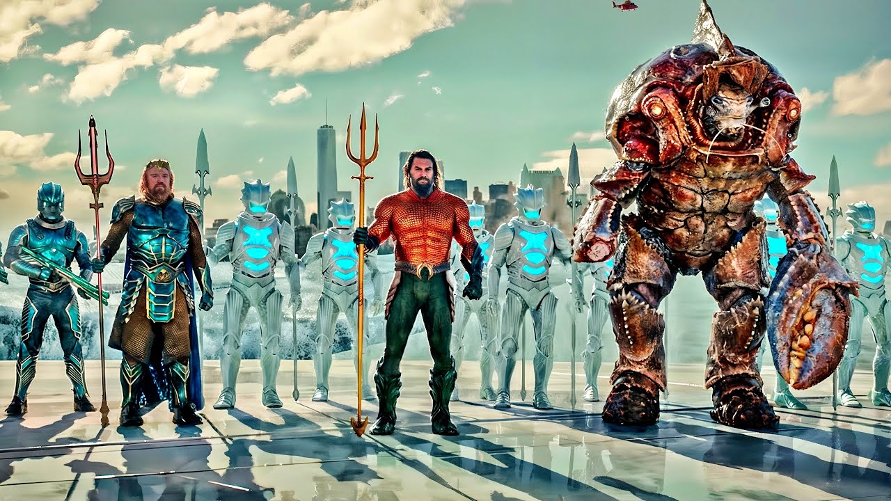 El legendario REY de ATLANTIS reunió un ESCUADRÓN de GUERREROS para ...