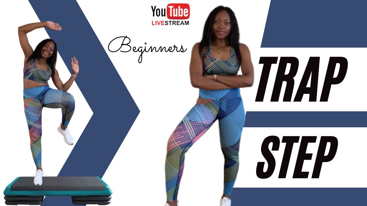 FULL BODY TRAP STEP WORKOUT | Intense Step Aerobics Live Class | No ...