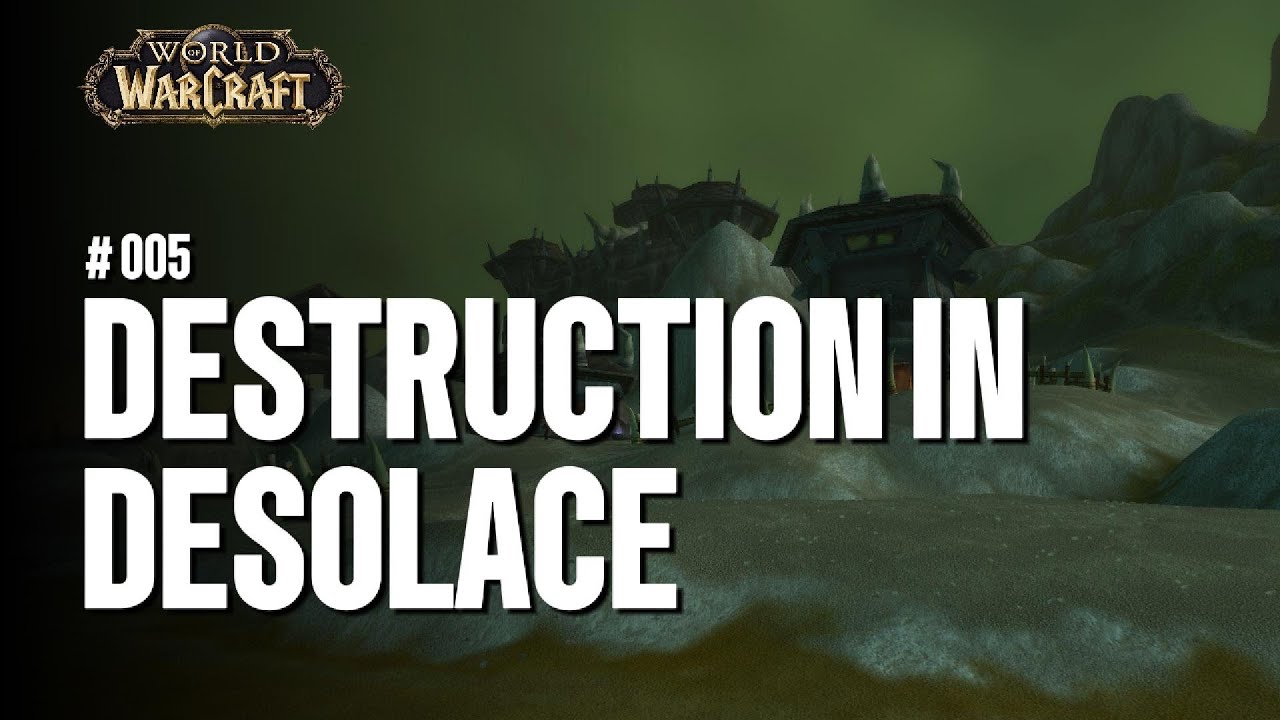 Classic WoW Druid Leveling: Desolace Quests & PvP (Part 5) - YouTube