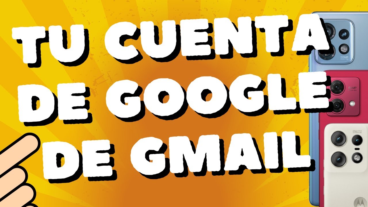 Cómo Crear Tu Cuenta de google de Gmail en Motorola MOTO G54, G84 y G55 ...