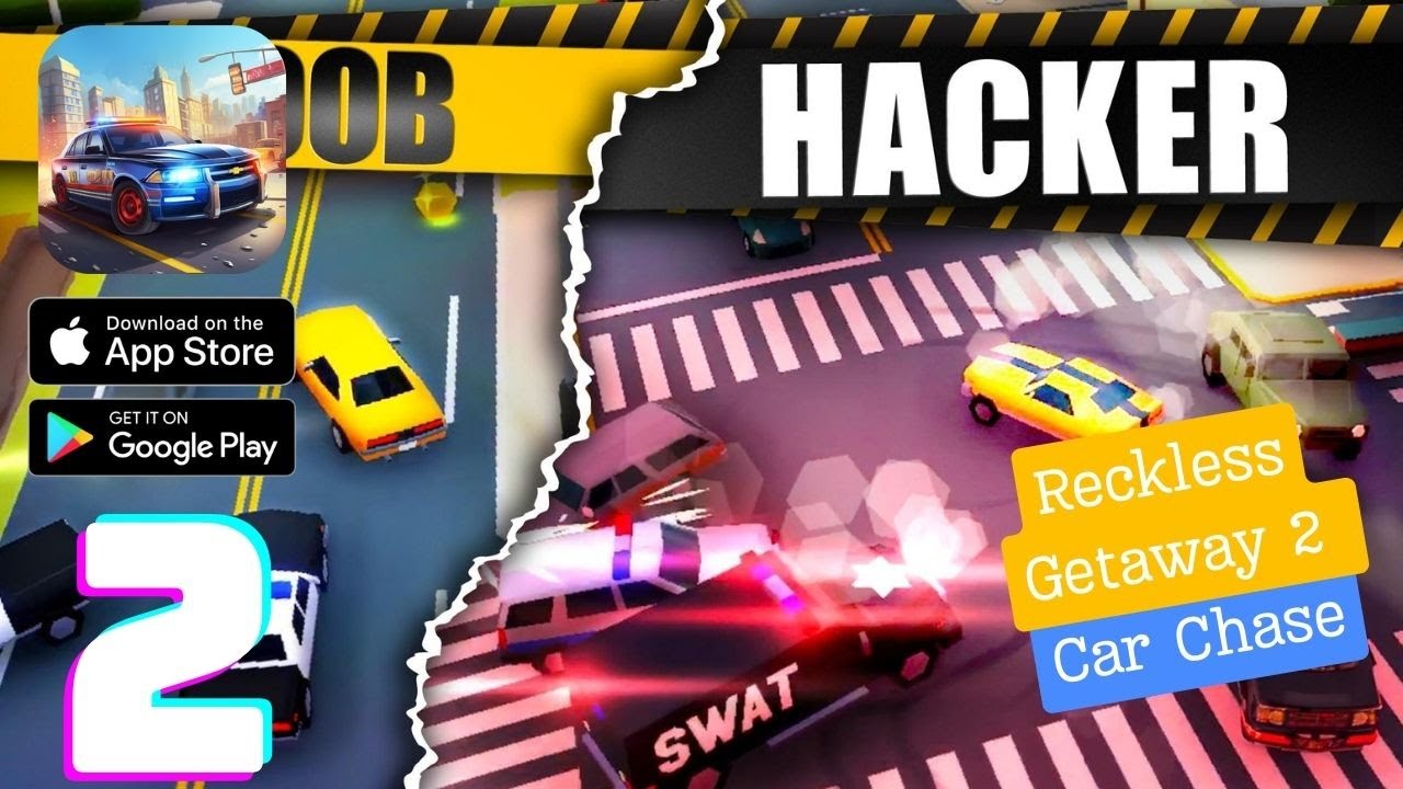 Reckless Getaway 2: Car Chase Gameplay Walkthrough - Part 2 (iOS, Android) - YouTube