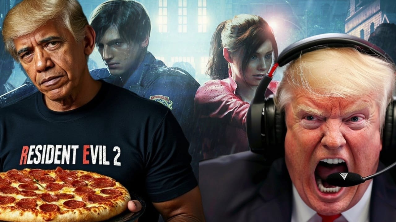 U.S Presidents Play Resident Evil 2 - YouTube