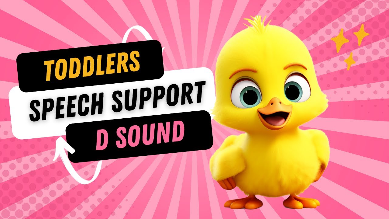 D Sound Practice for Speech Delay. Interactive Speech Therapy Support for 2 and 3 year Olds ...