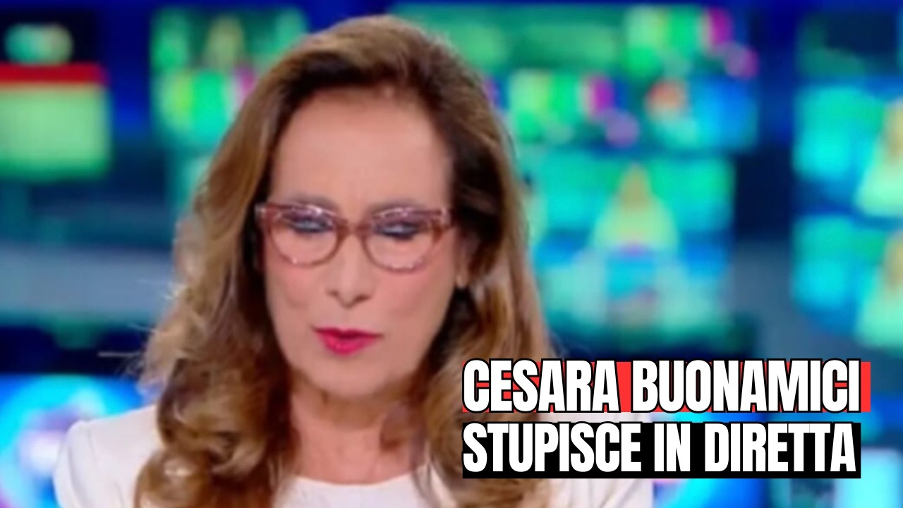 Cesara Buonamici, l’annuncio in diretta al Tg5: "Mi devo scusare" - YouTube