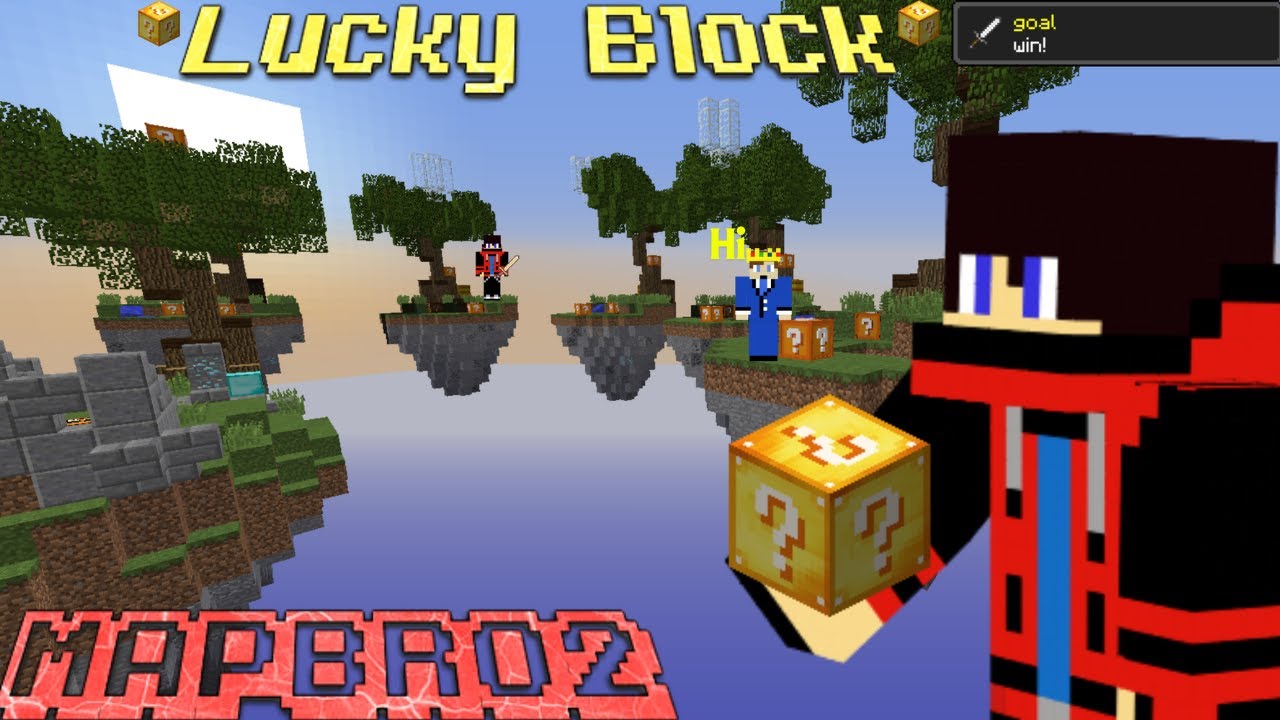I Play Minecraft Lucky Blocks (Cubecraft) - YouTube
