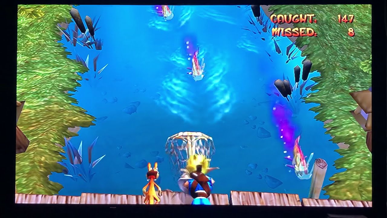 663 - Jak and Daxter Catch 200 pounds of fish frustrating mini game ...