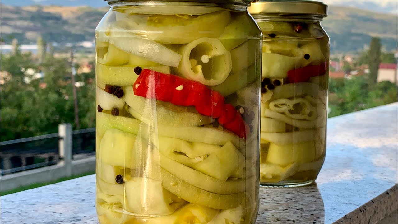 Turshi me Domate dhe Speca të Gjelbër (Jeshile) për Dimër , Kënaqësi në ...