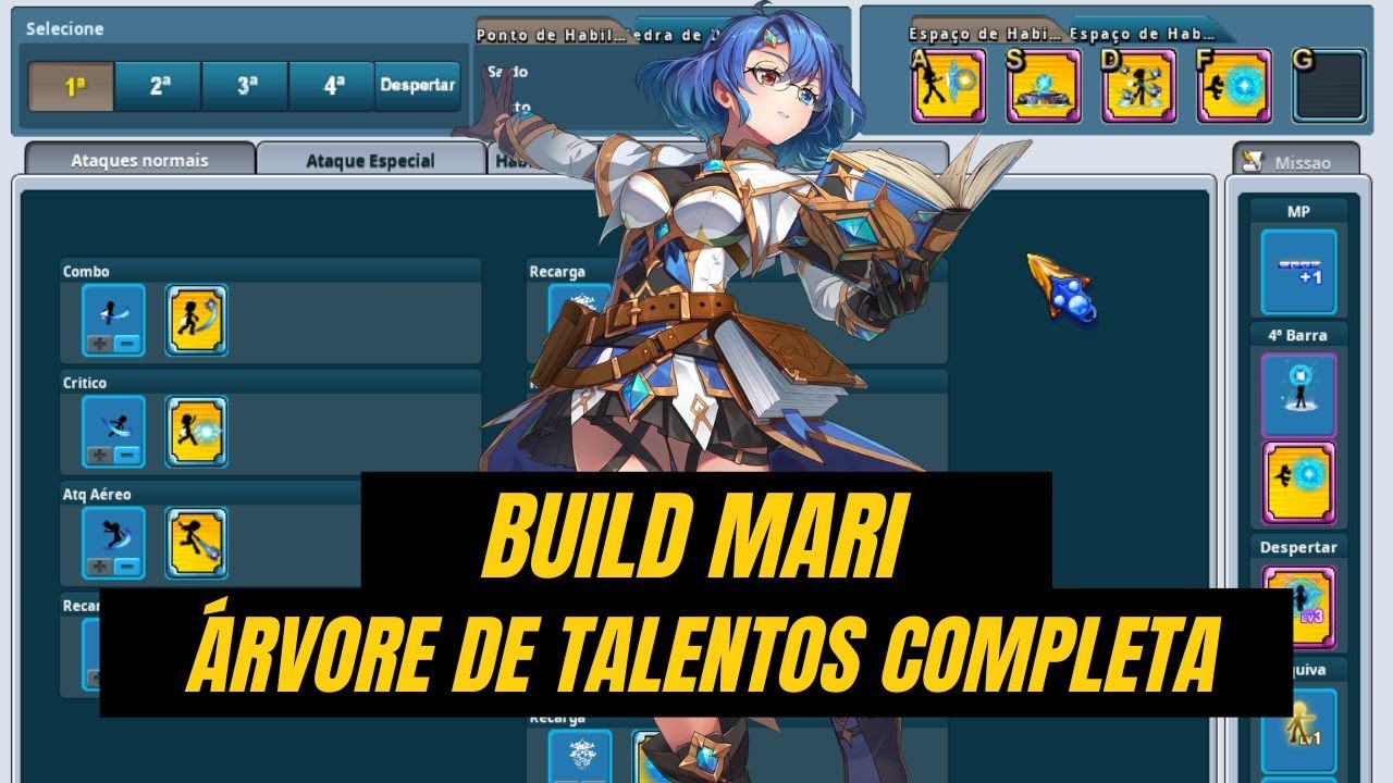 Build Mari Atualizada Arvore de Talentos Completa após o Despertar ...