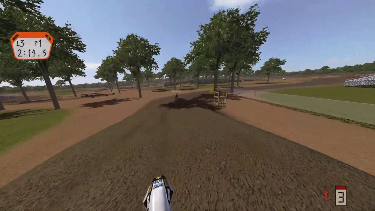 MX Bikes Baja Acres laps on OEM FC450 - rough track!! - YouTube