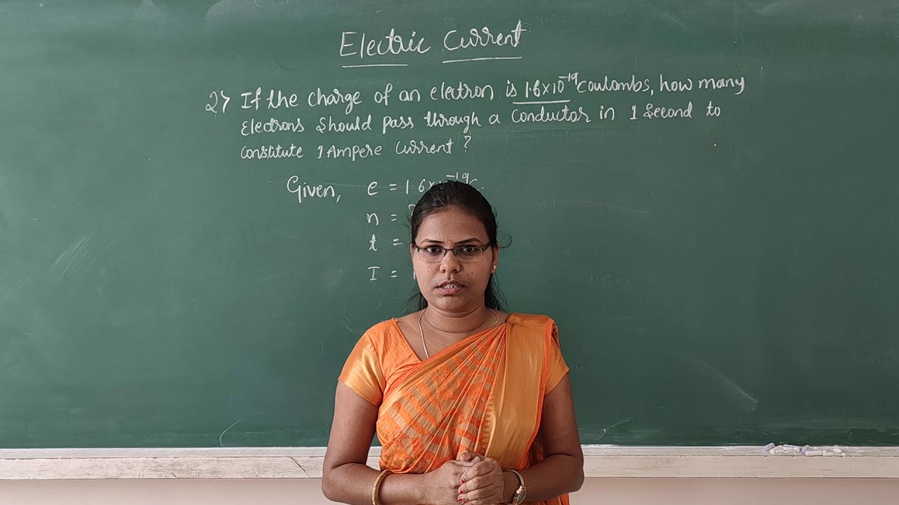 KRCS Ms Shwetha Mayachari Presents Class On Electric Current Problems krcs-ms-shwetha-mayachari-presents-class-on-electric-current-problems