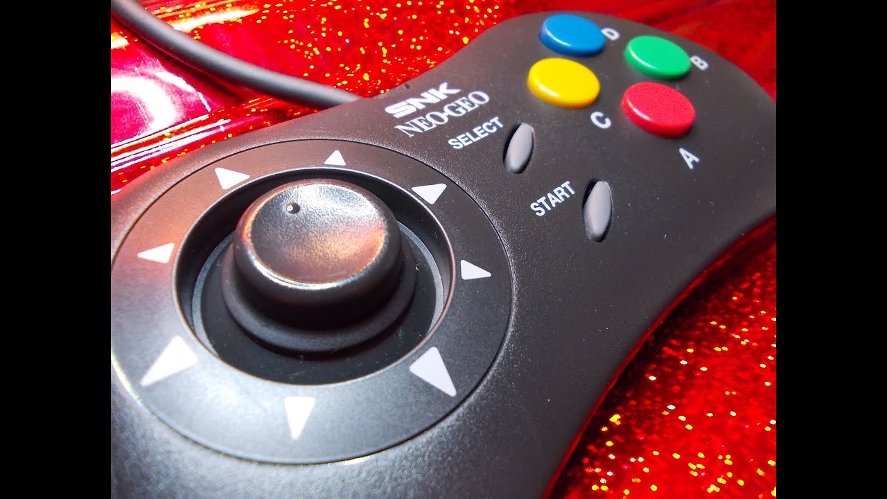 NEO GEO - Gamepad(s) Repair - YouTube