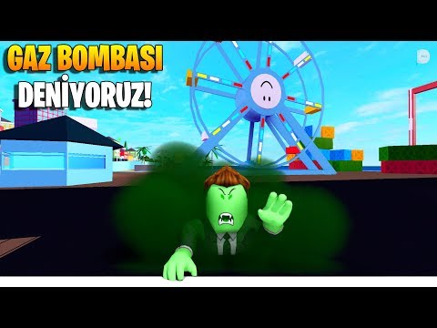 ☢️ Gaz Bombası ve Kalkanı Deniyoruz! ☢️ | Mad City | Roblox Türkçe