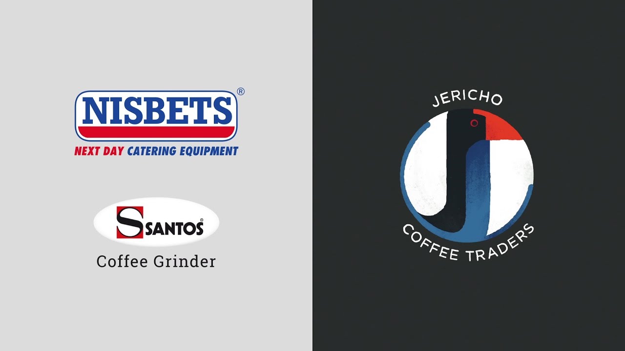 Nisbets (Santos Coffee Grinders), at Jericho Coffee Traders - YouTube