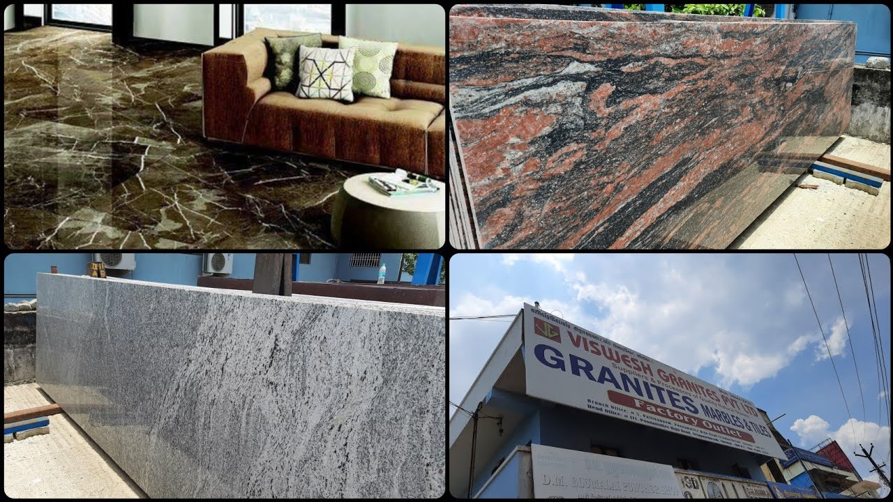 Granite Shop in Chennai | Granite Wholesale Market - YouTube