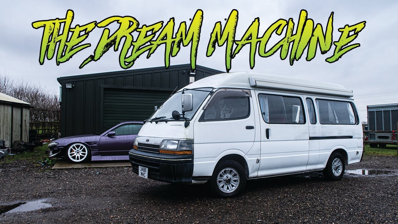 VINTAGE JDM TOYOTA CAMPER VAN LIVES! #Vanlife ADVENTURES ARE COMING ...