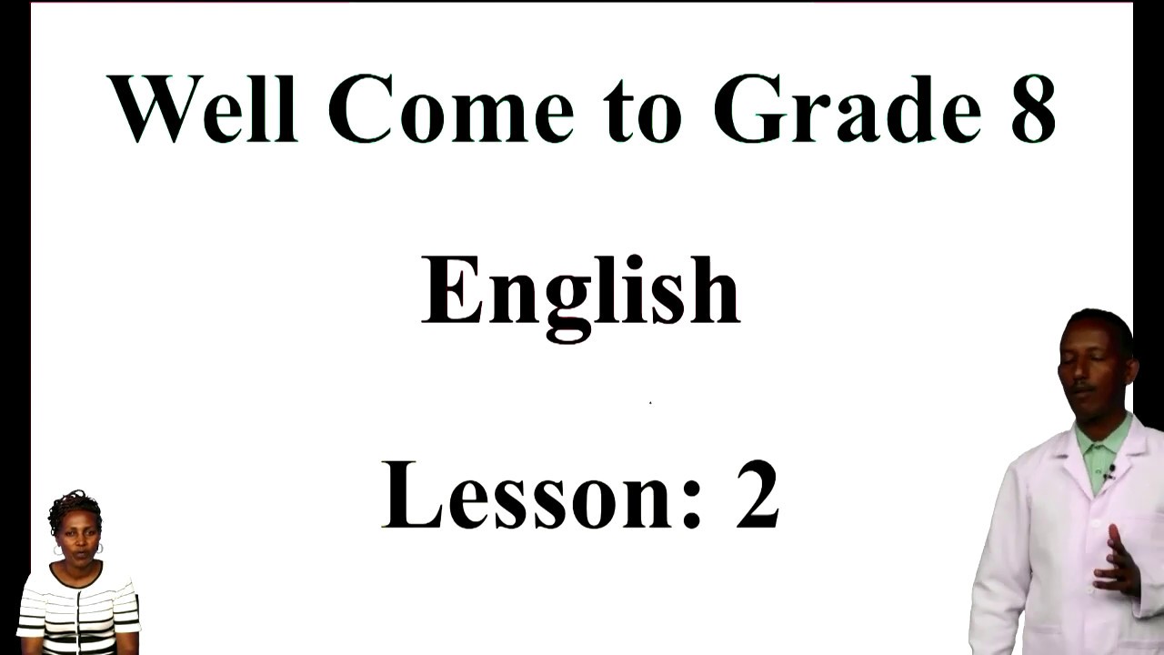 English Lesson For Grade 8 YouTube English Lesson For Grade 8 YouTube