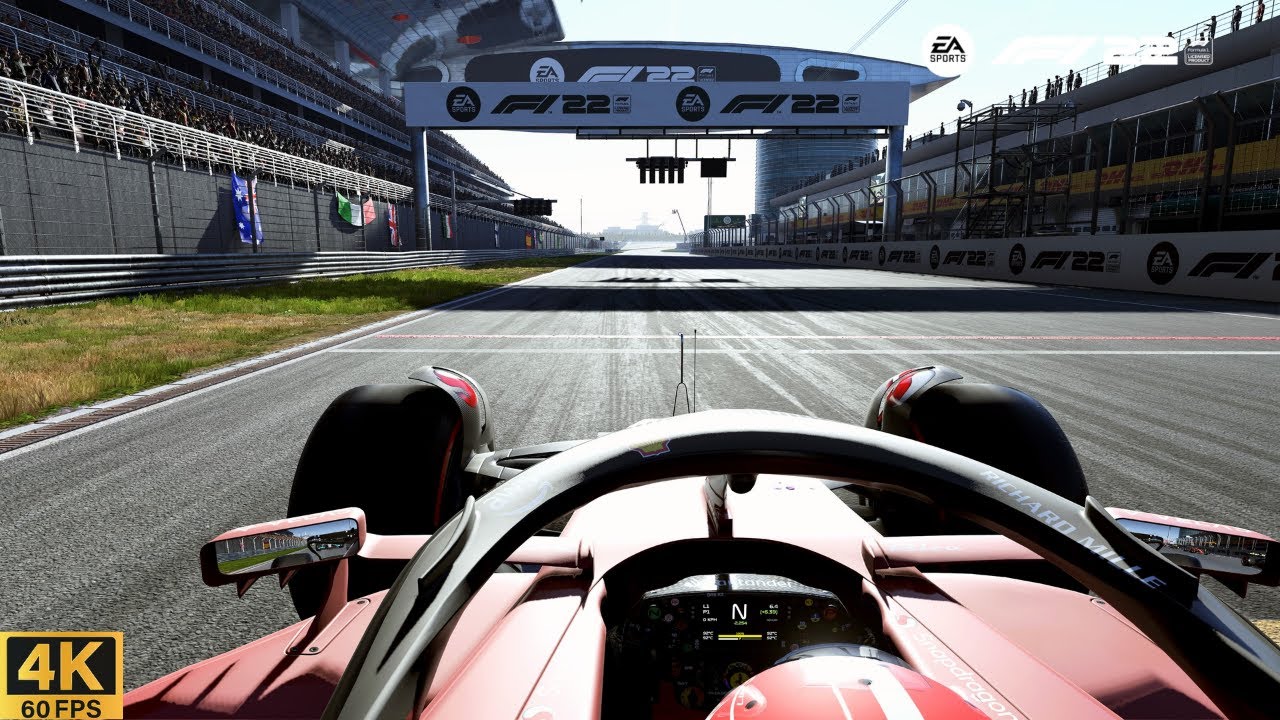 Formula 1 22 Ultra HD Realistic Graphıcs I Ferrari race [4K60] PS5 ...