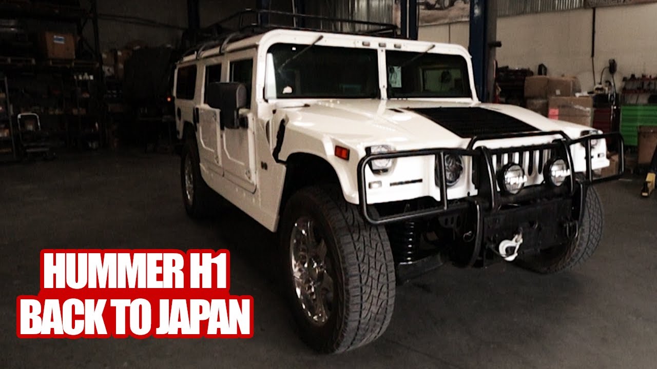 HUMMER H1 OFF TO JAPAN - YouTube