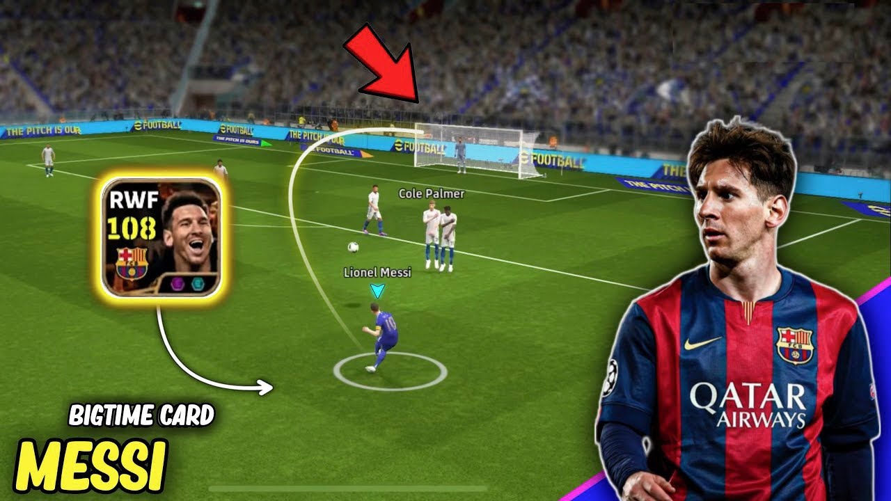 108 Rated Double Booster Big Time Messi 🔥🤯 |efootball 2025 - YouTube