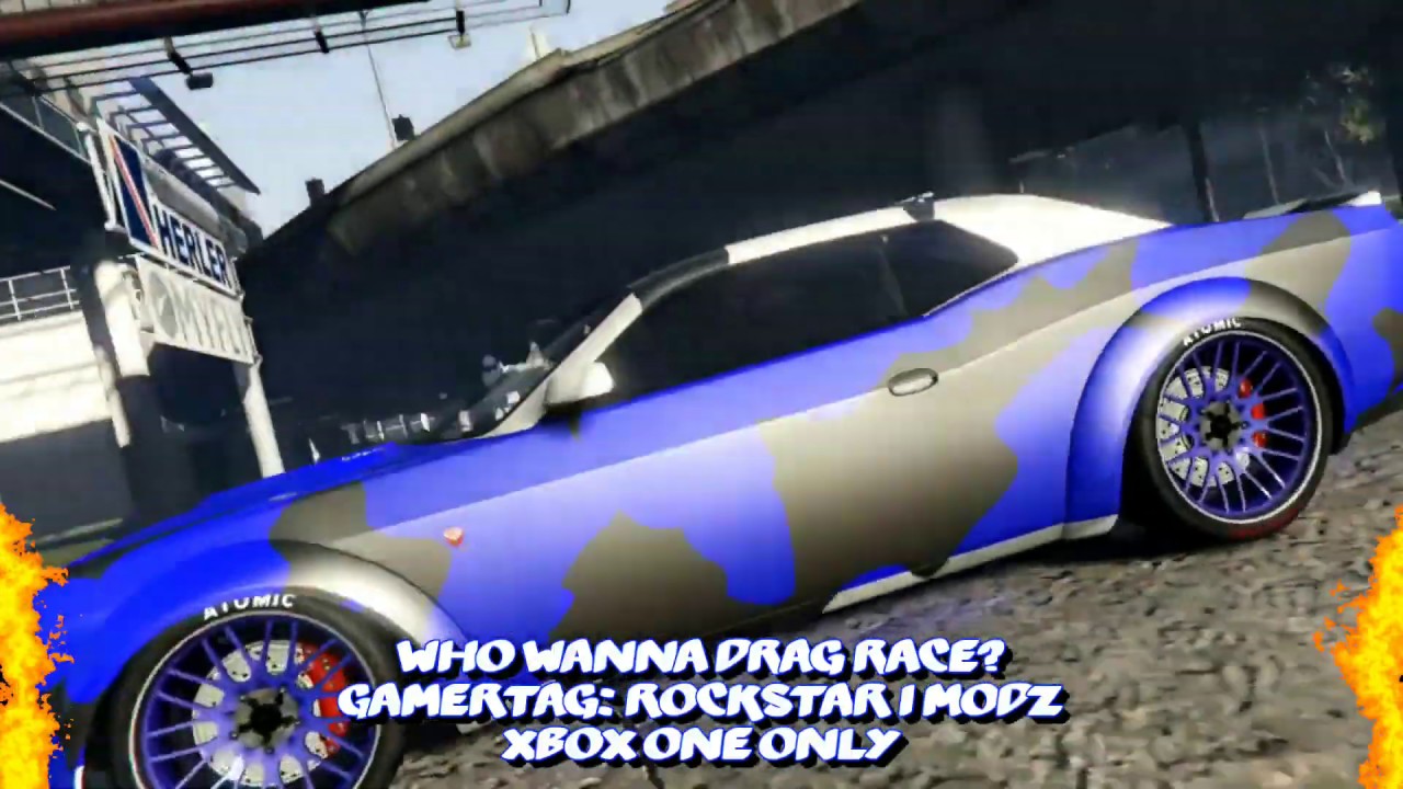 GTA V BRAVADO GAUNTLET HELLFIRE - DRAG RACE EVENT AT AIRPORT (LOSERS ...