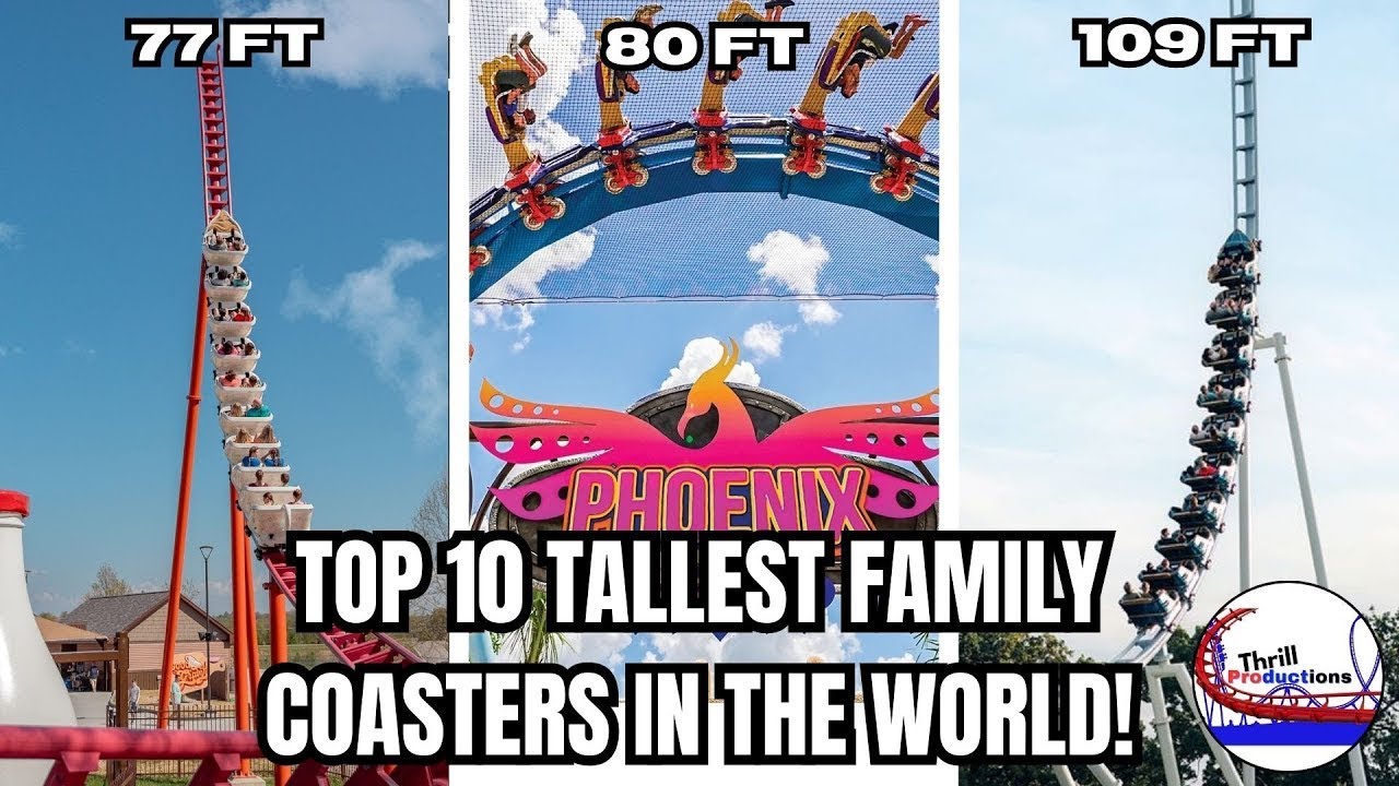 Top 10 TALLEST Family Coasters in the World! (2025 Edition) - YouTube